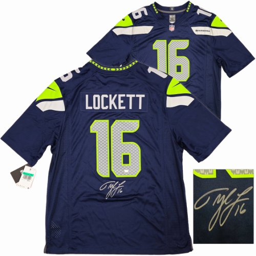 Tyler Lockett Autographed Memorabilia | Signed Photo, Jersey ...