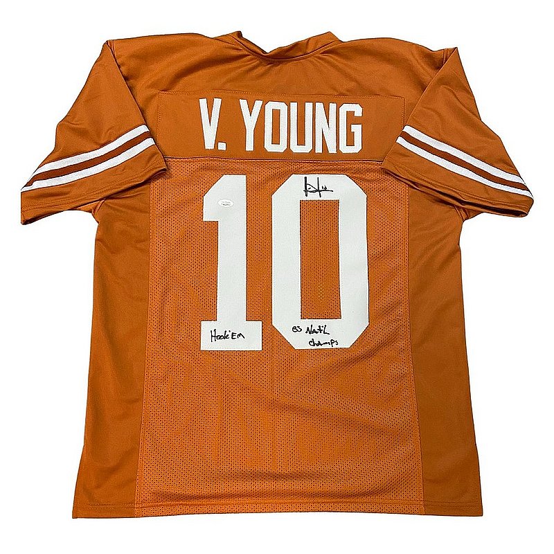Vince Young Autographed Memorabilia | Signed Photo, Jersey ...