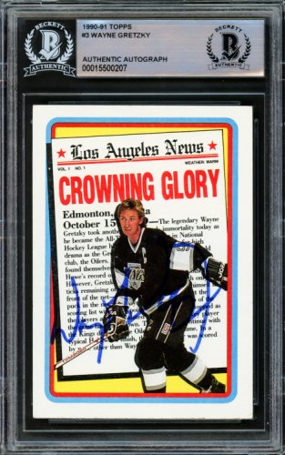 Wayne Gretzky | Autographed Hockey Memorabilia & NHL Merchandise