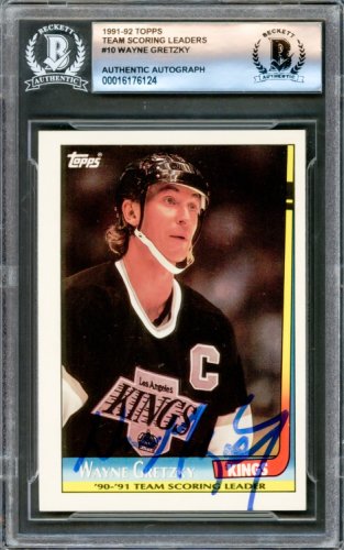 Wayne Gretzky | Autographed Hockey Memorabilia & NHL Merchandise