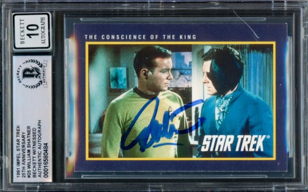 William Shatner Autographed Memorabilia | Signed Photo, Jersey ...