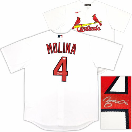 Yadier Molina Autographed Memorabilia | Signed Photo, Jersey ...