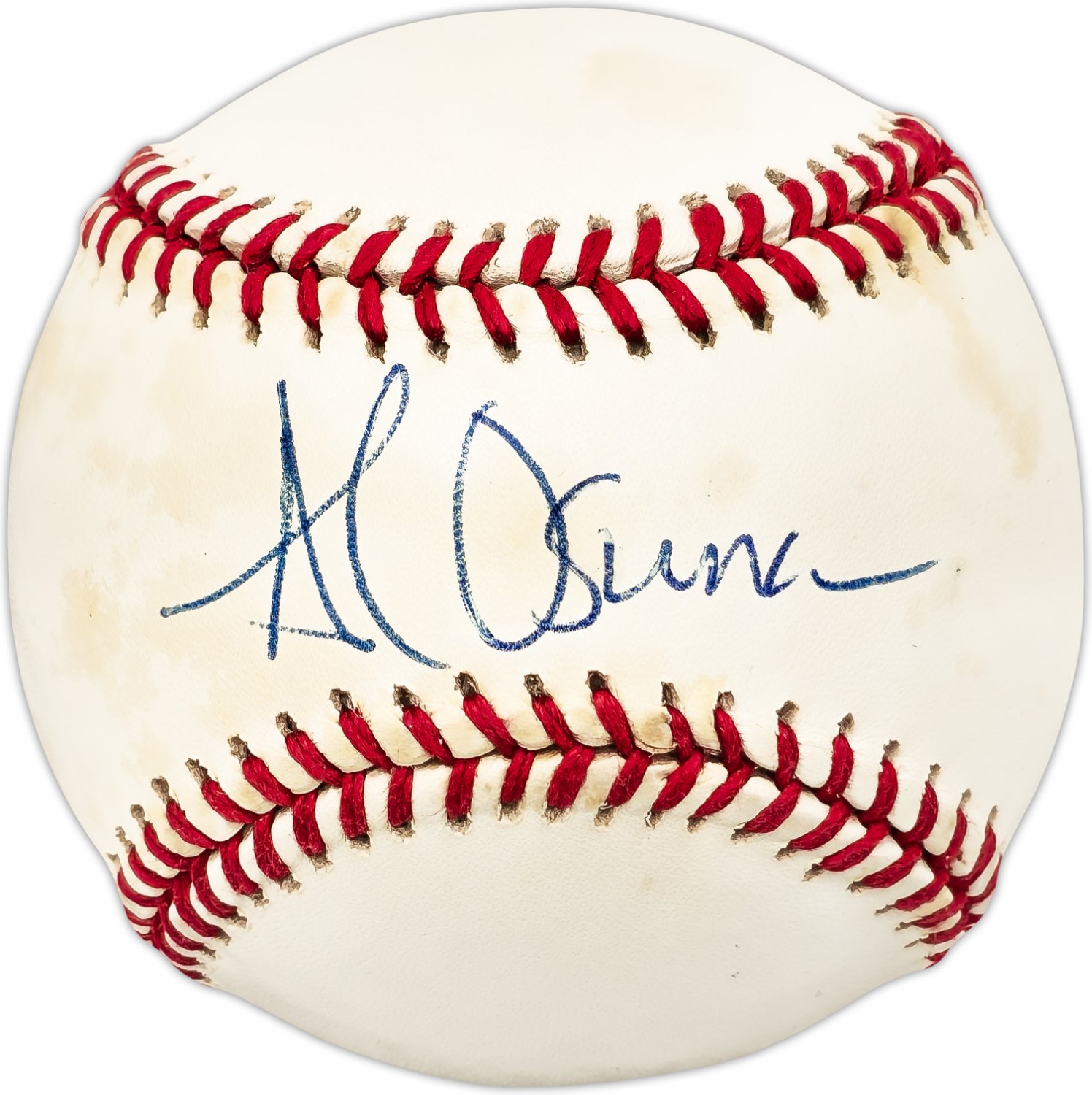 Al Osuna Autographed Signed Official Nl Baseball Houston Astros Beckett ...
