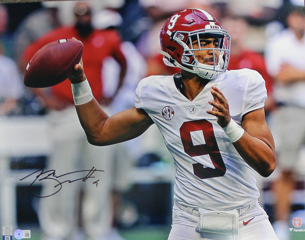 Bryce Young Autographed Signed Alabama Crimson Tide 16x20 Close-up in ...