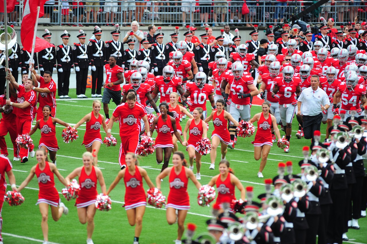 Cheerleading Team Ohio State Buckeyes Licensed Unsigned Photo