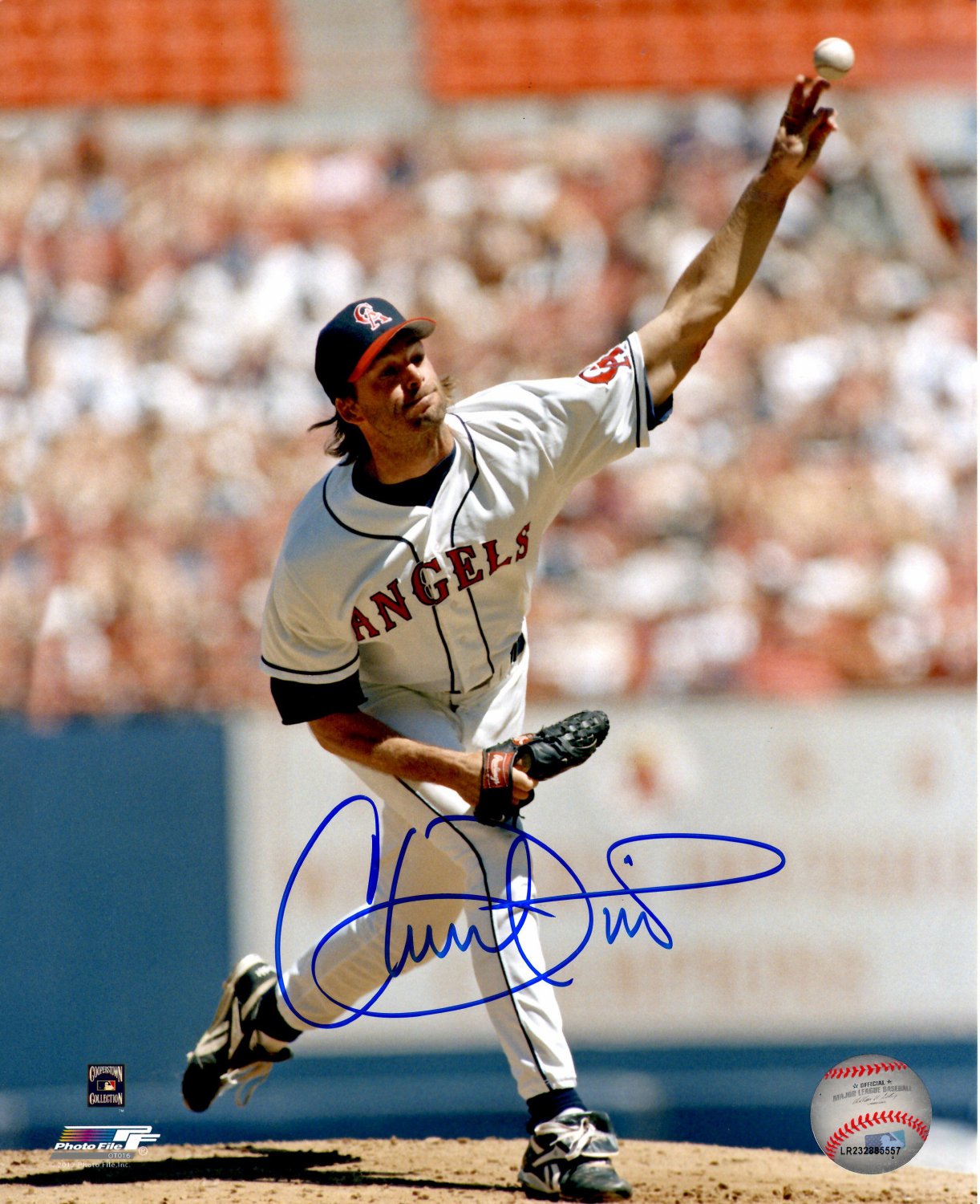 Chuck Finley Autographed Signed 8X10 California Angels Photo - Autographs