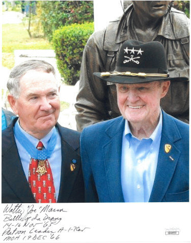 Col. Walter "Joe" Marm Autographed Signed Vietnam War 8x10 Photo Battle ...