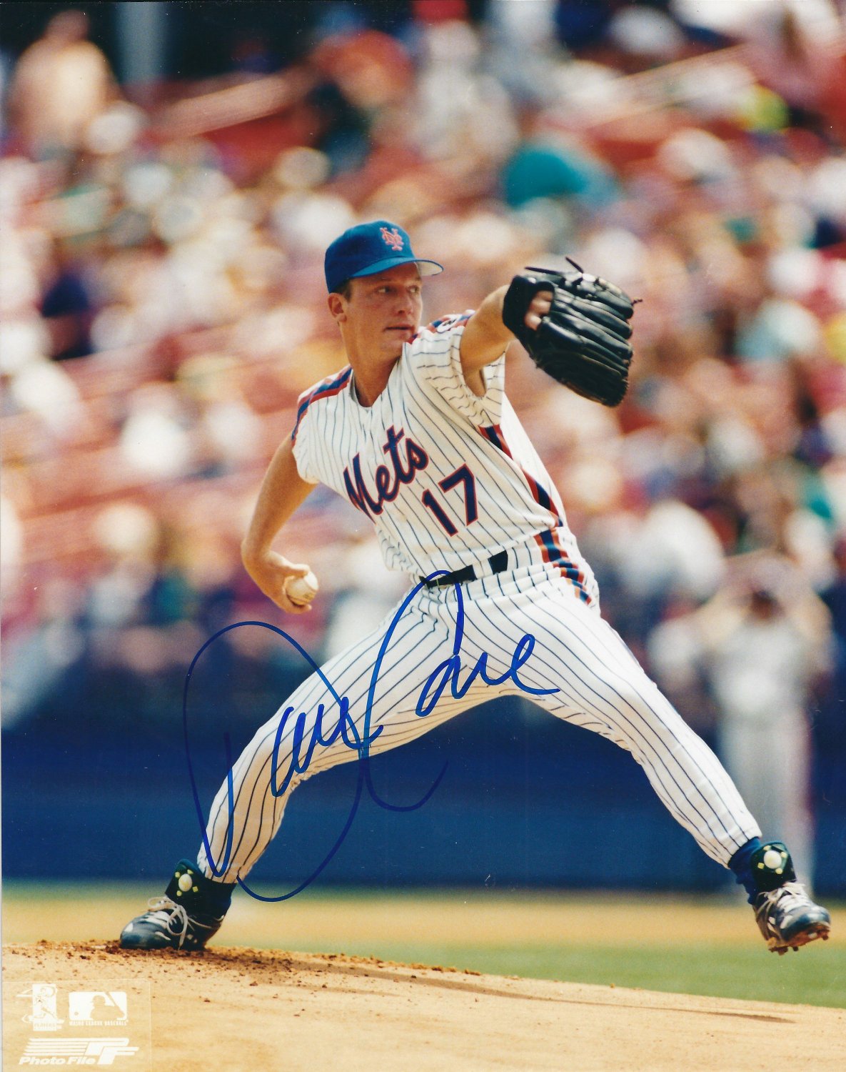 David Cone Autographed Signed 8X10 New York Mets Photo - Autographs