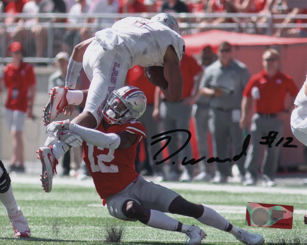 Denzel Ward Ohio State Buckeyes 16-2 16x20 Autographed Signed Photo ...