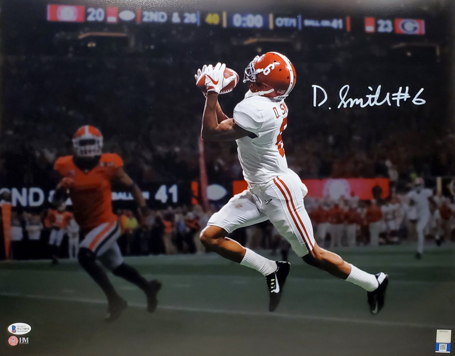 Devonta Smith Autographed Signed 16X20 Photo Alabama Crimson Tide ...