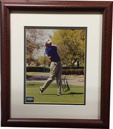 Ernie Els Autographed Signed Vintage PGA 8x10 Photo Custom Framing ...