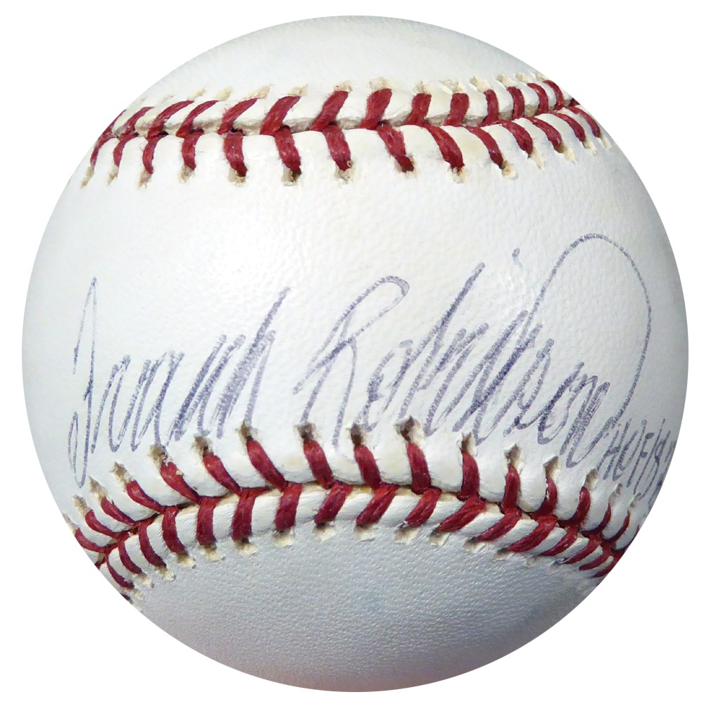 Frank Robinson Autographed Signed Official MLB Baseball Baltimore ...