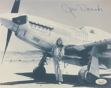 James "Jim" Brooks Autographed Signed WWII Vintage B&W 8x10 Photo- JSA ...