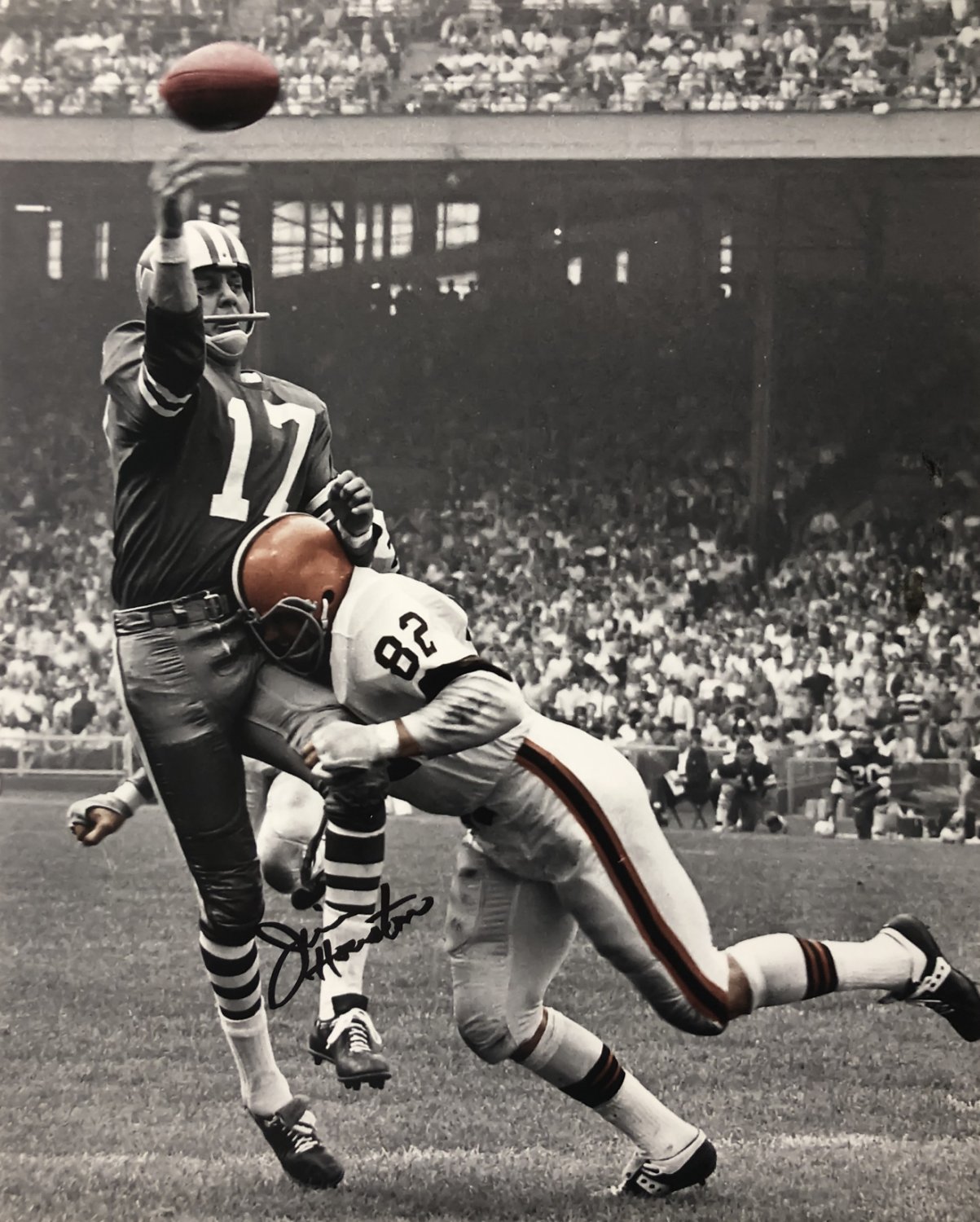 Jim Houston Cleveland Browns 16-1 16x20 Autographed Signed Photo ...