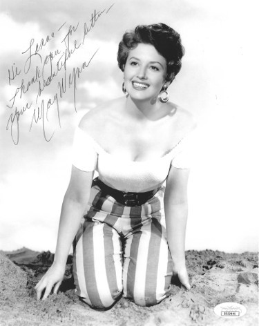 May Wynn Autographed Signed Vintage The Caine Mutiny B&W 8x10 Photo Hi ...