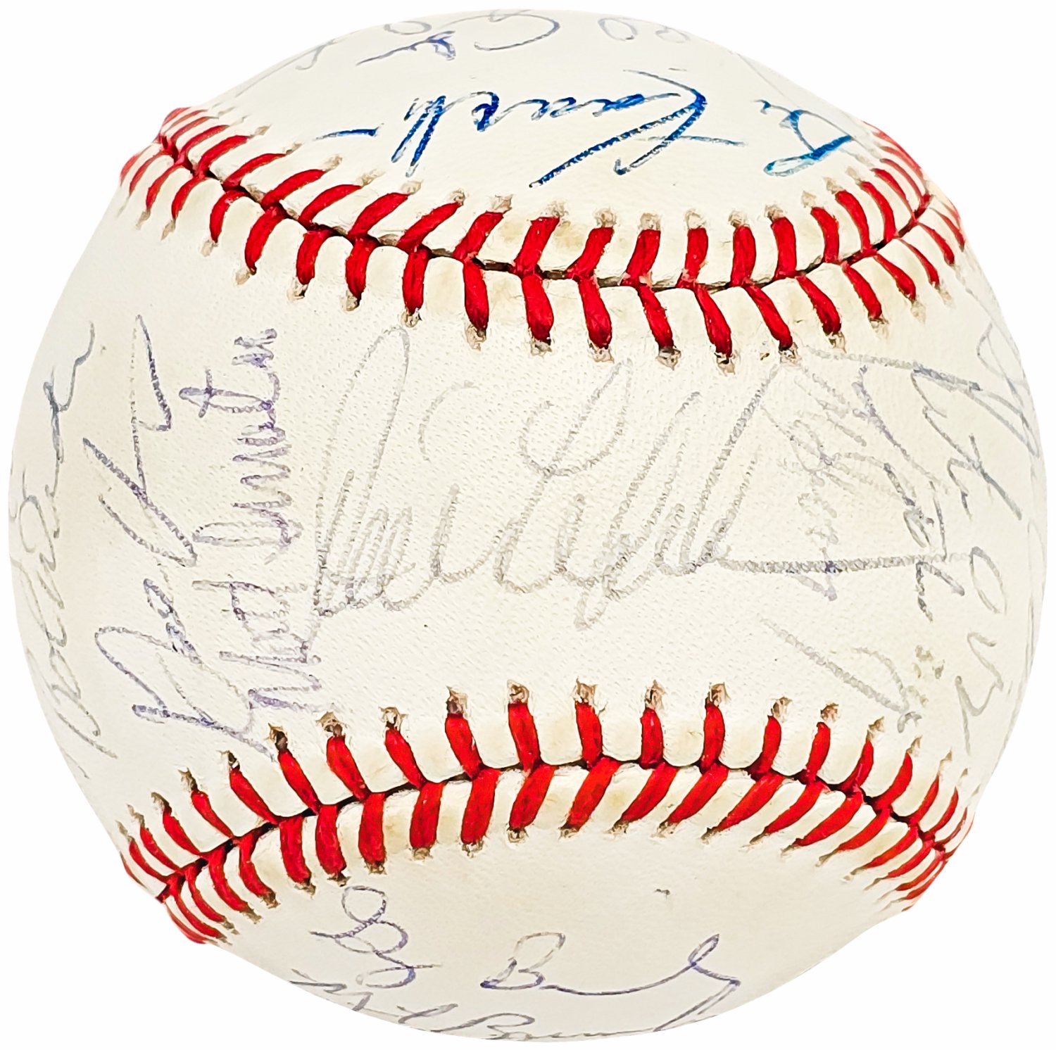 Multi Signed Autographed Signed 1990 Seattle Mariners Official Al ...