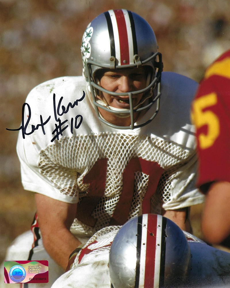 Rex Kern OSU 8-3 8x10 Autographed Signed Photo - Certified Authentic