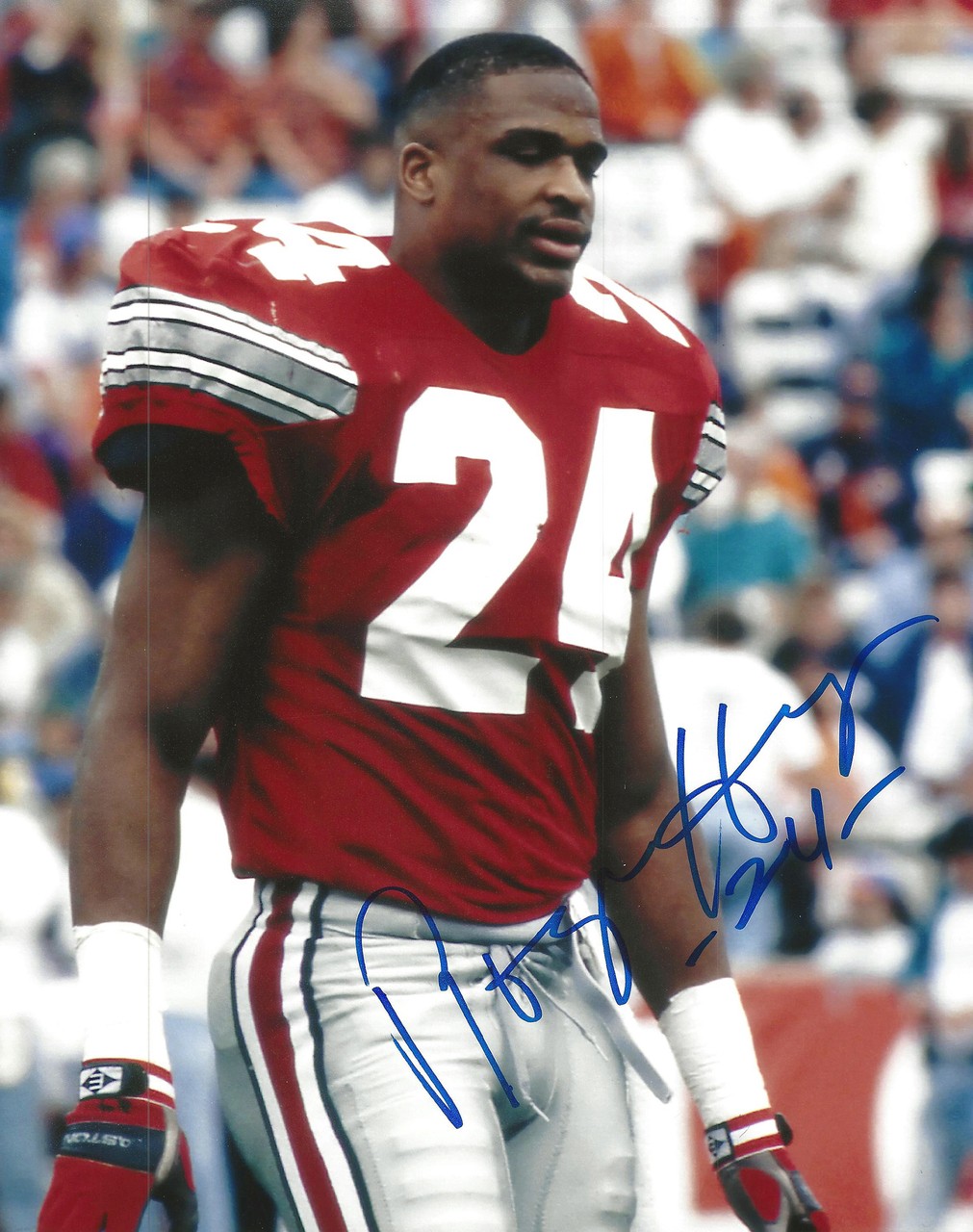 Roger Harper OSU 8-1 8x10 Autographed Signed Photo - Certified Authentic
