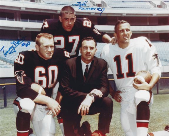 Tommy Nobis Autographed Signed And Nick Rassas 8X10 Atlanta Falcons ...